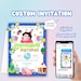Steven Universe Editable Printable Birthday Invitation, Crystal Gems ...