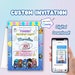 Itsfunneh, Funneh Krew, Editable Printable Birthday Party Invitation ...