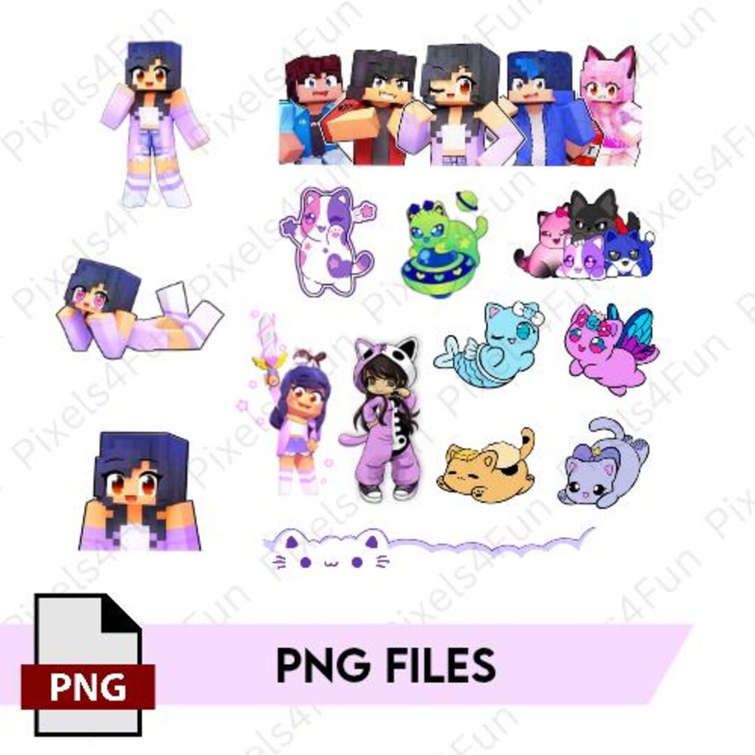 Aphmau Meemeow PNG Files - Etsy