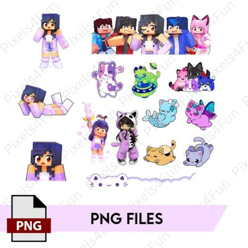 Aphmau File - Etsy