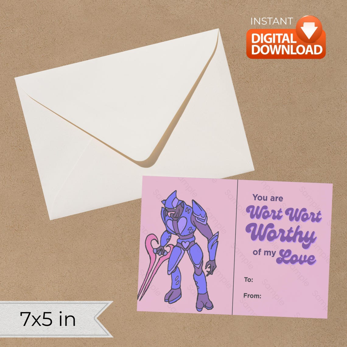 Halo Valentine's Day Card, Men's Valentine's, Husband's Valentine's ...