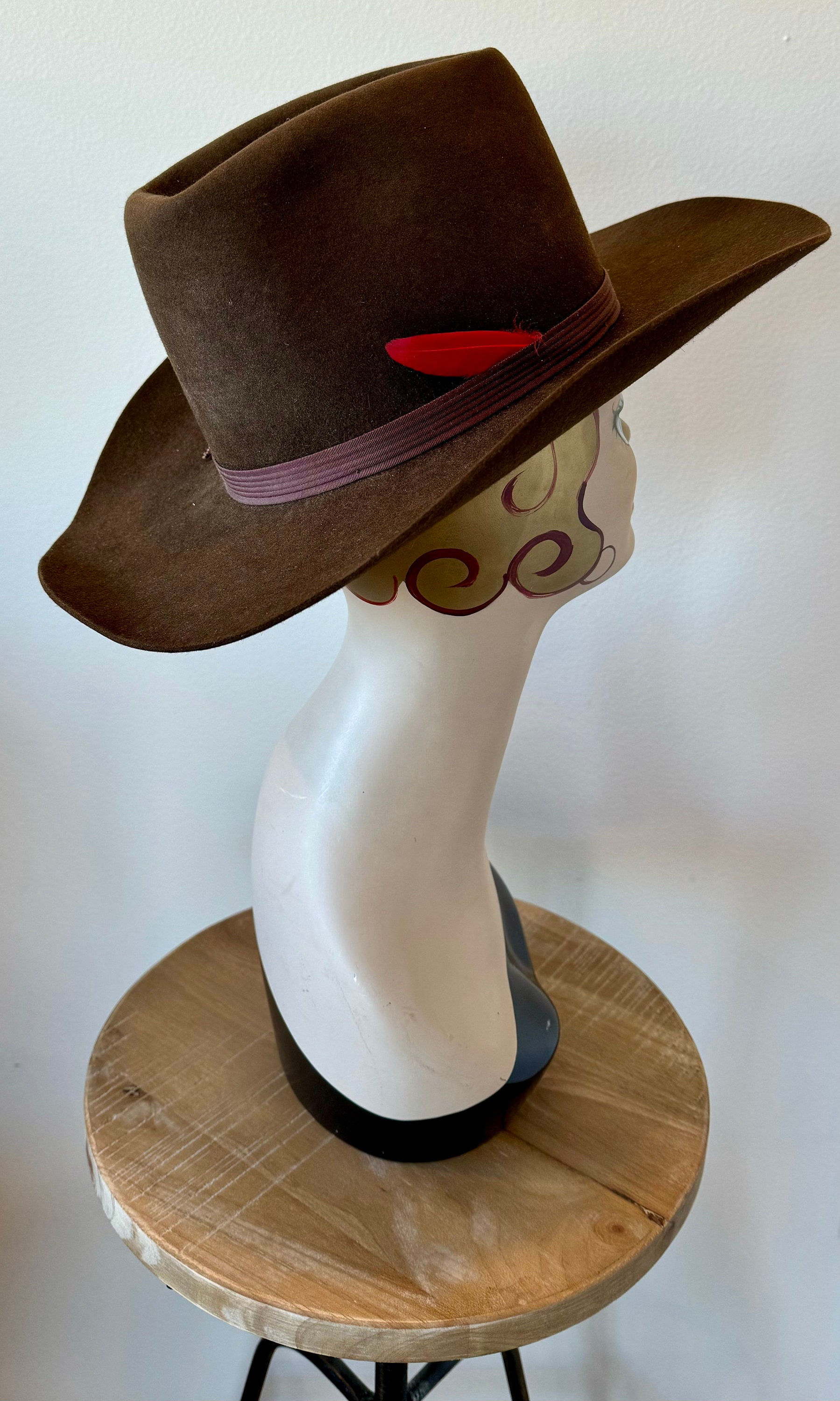 Vintage Stetson 4X Beaver Cowboy Hat - Etsy