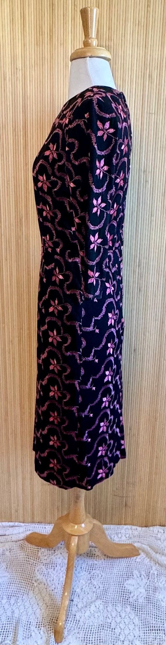 1960’s Meg Madison Embroidered Dress - Gem