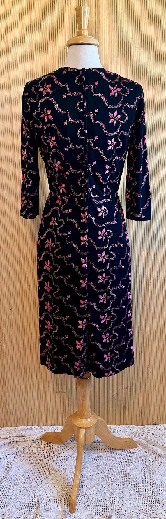 1960’s Meg Madison Embroidered Dress - Gem