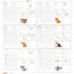 ABC Tracing, Alphabet Tracing, Coloring Book, Activity Book, Learn to ...