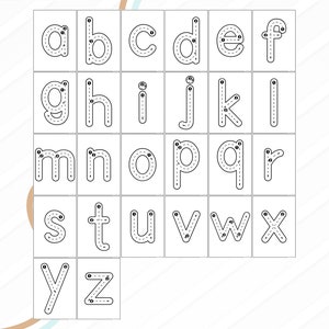 ABC Tracing, Alphabet Tracing, Trace Letters, Trace Numbers, Printable ...