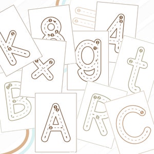 ABC Tracing, Alphabet Tracing, Trace Letters, Trace Numbers, Printable ...