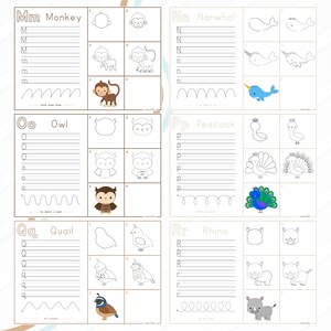 ABC Tracing, Alphabet Tracing, Coloring Book, Activity Book, Learn to ...