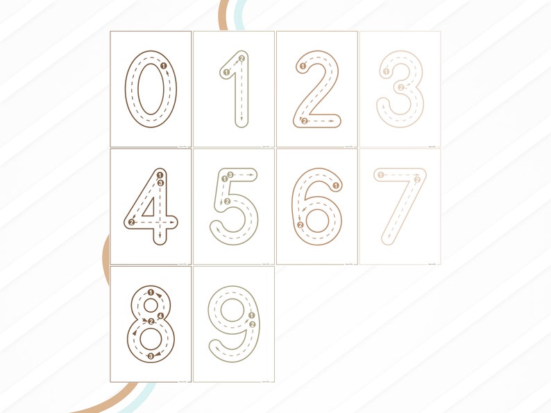 ABC Tracing, Alphabet Tracing, Trace Letters, Trace Numbers, Printable ...