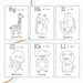 ABC Tracing, Alphabet Tracing, Animal Coloring Book, Printable Coloring ...