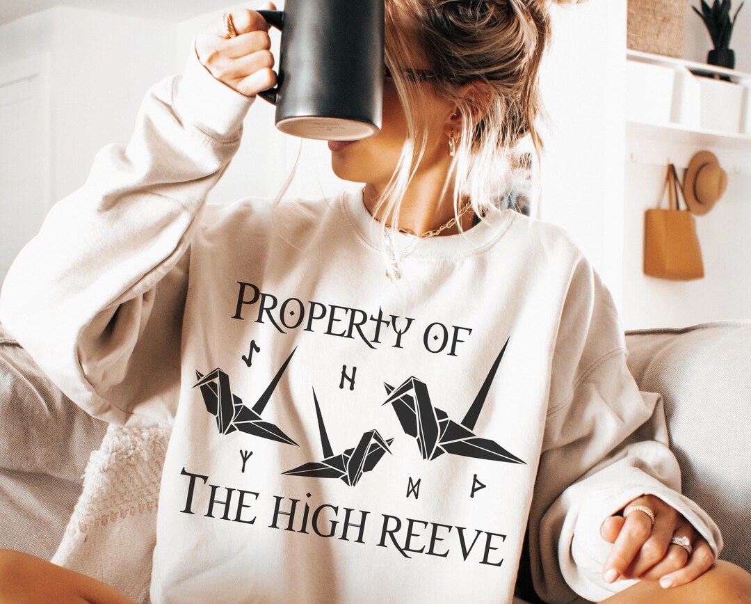Property of the High Reeve Png, Paper Crane Png, Bookish Merch Png ...
