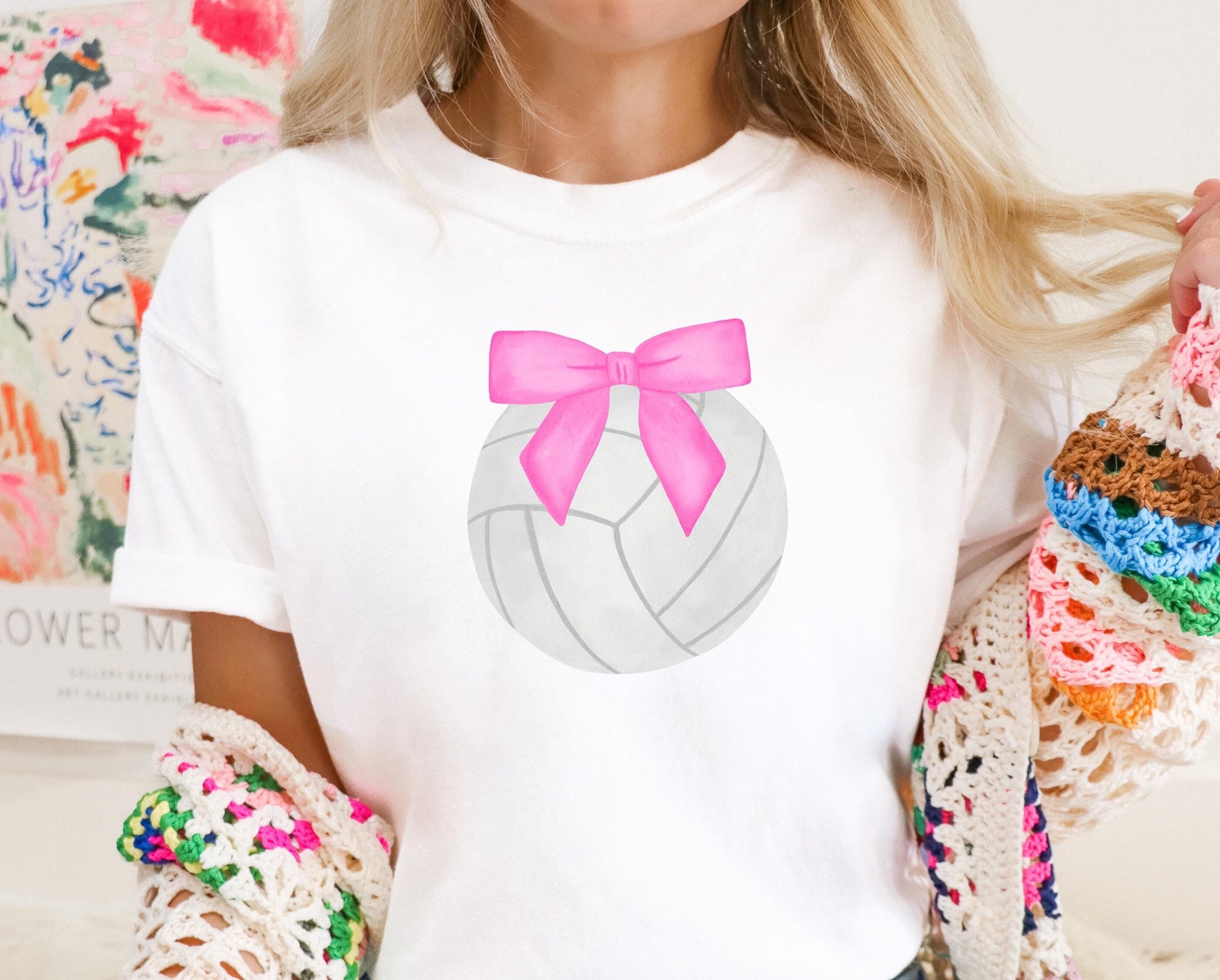 Volleyball Png, Digital Download, Watercolor Png, Sports Png, Coquette ...