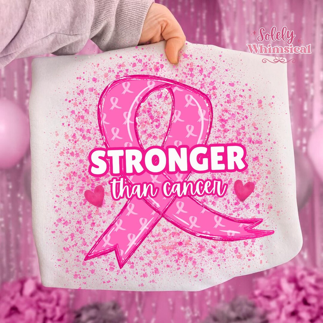 Pink Breast Cancer Ribbon Png, Preppy Coquette Cancer Survivor Png, in ...