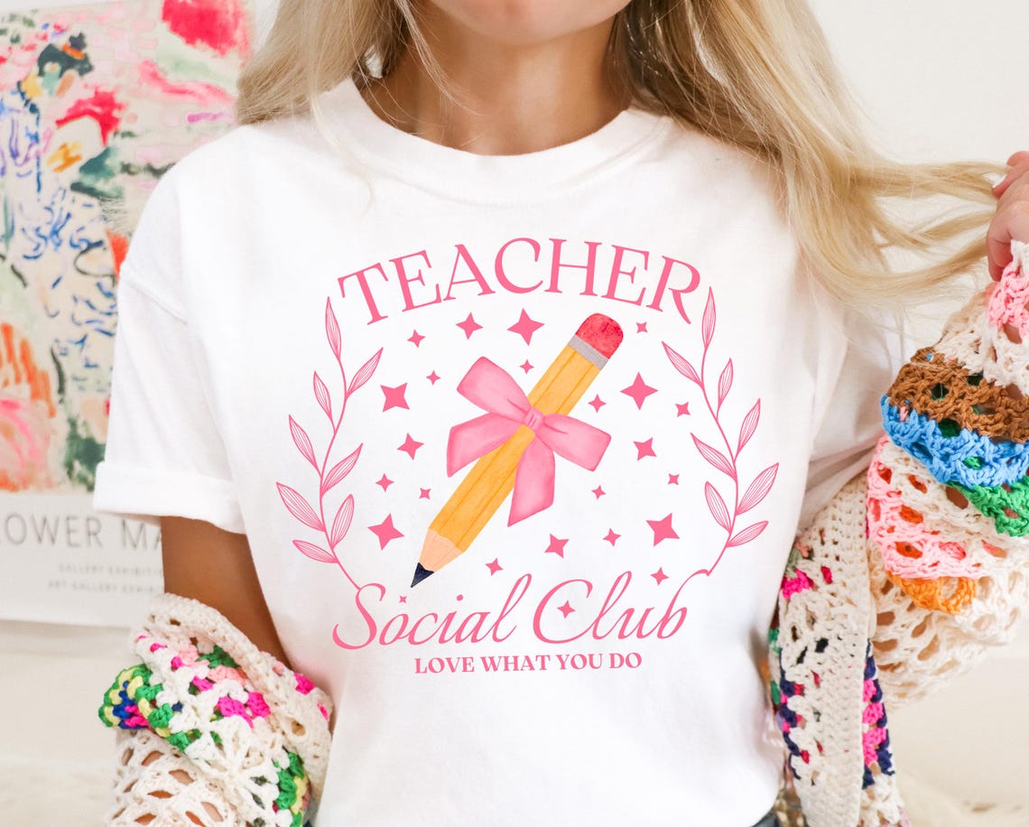 Back to School Png, Retro Teacher Png, Teacher Png, Kindergarten Png ...