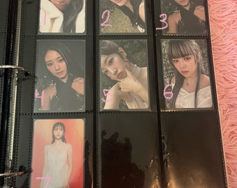 Girl Group OFFICIAL Photocards with Customized Envelope - Etsy