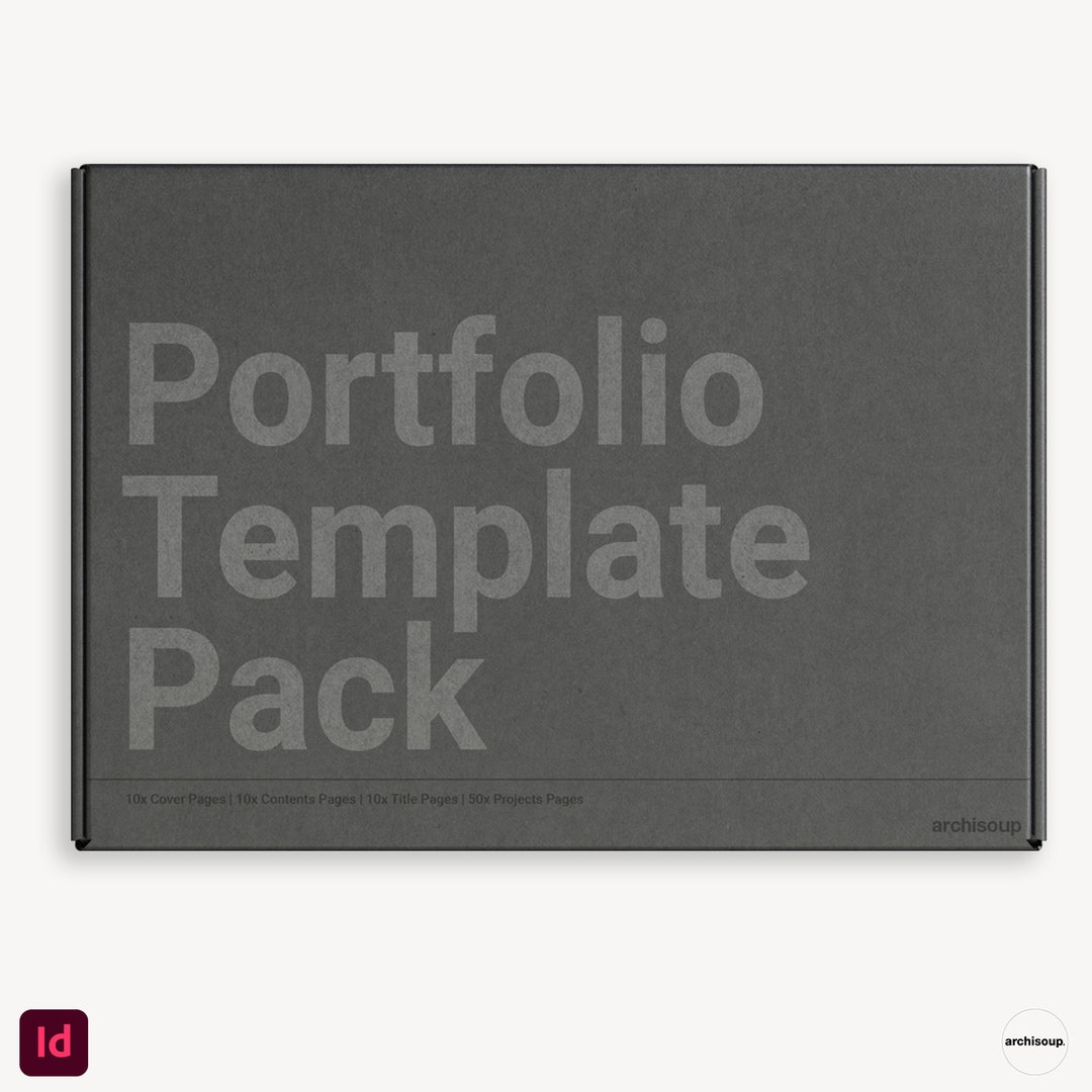 Architecture Portfolio Template Pack - Etsy