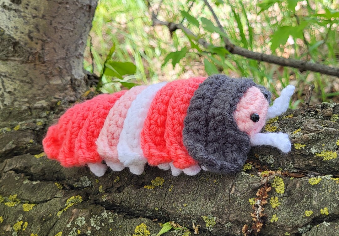 Isopod Plushie - Pink Strawberry - Etsy