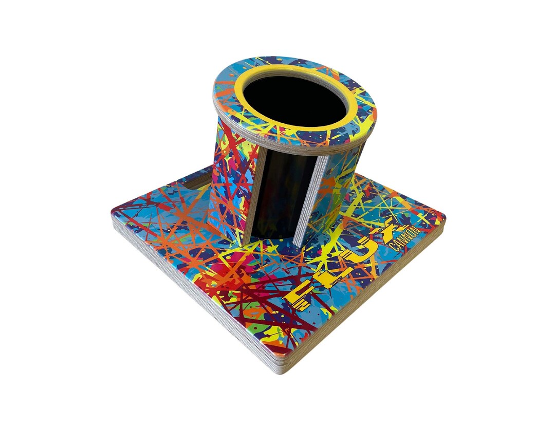 Flux Cannon - Vivid | Cornhole Airmail Box Trainer | Flux Cornhole - Etsy