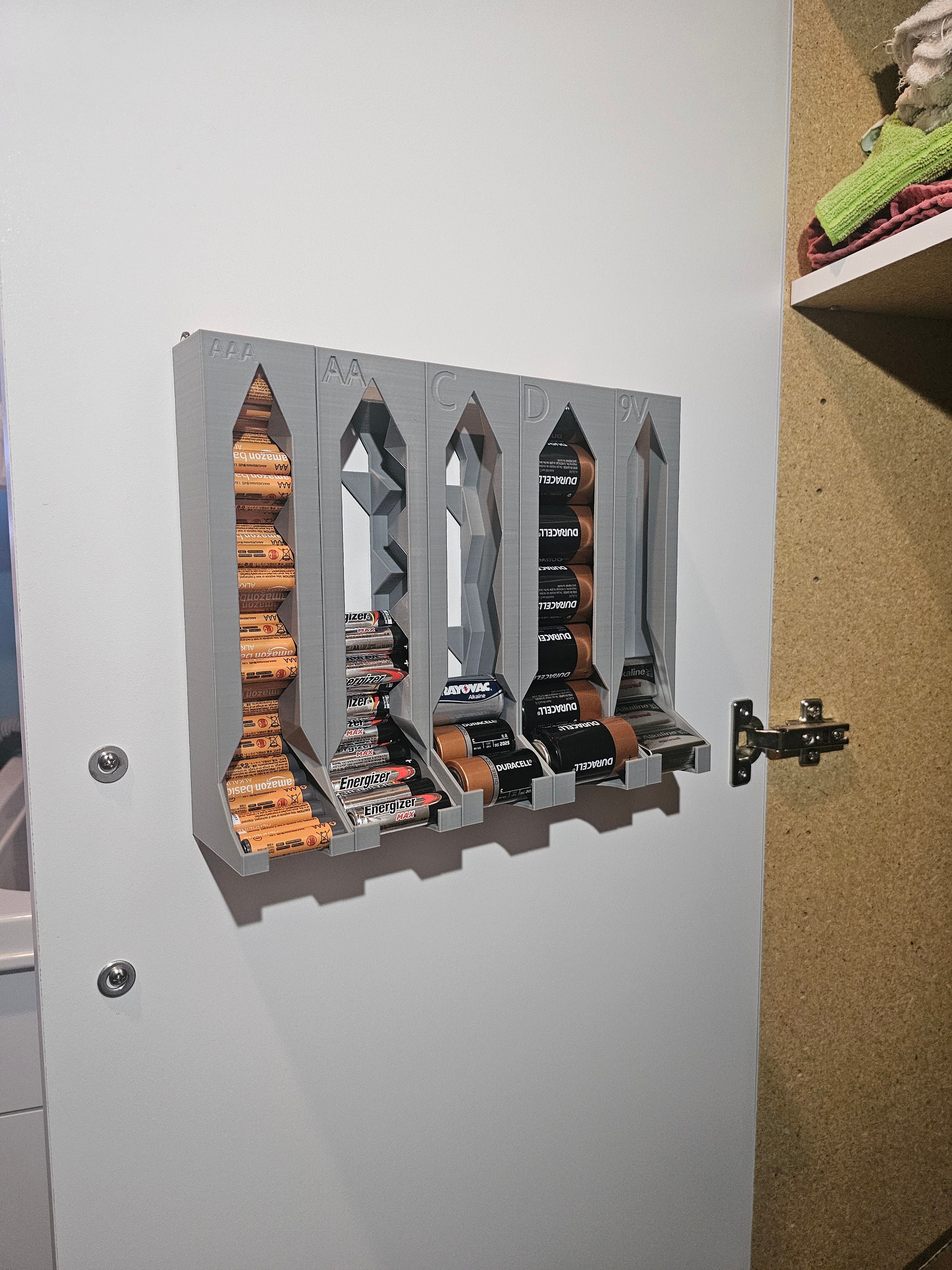 Battery Storage Dispensers (AA, AAA, C, D, & 9V, +more) - Etsy