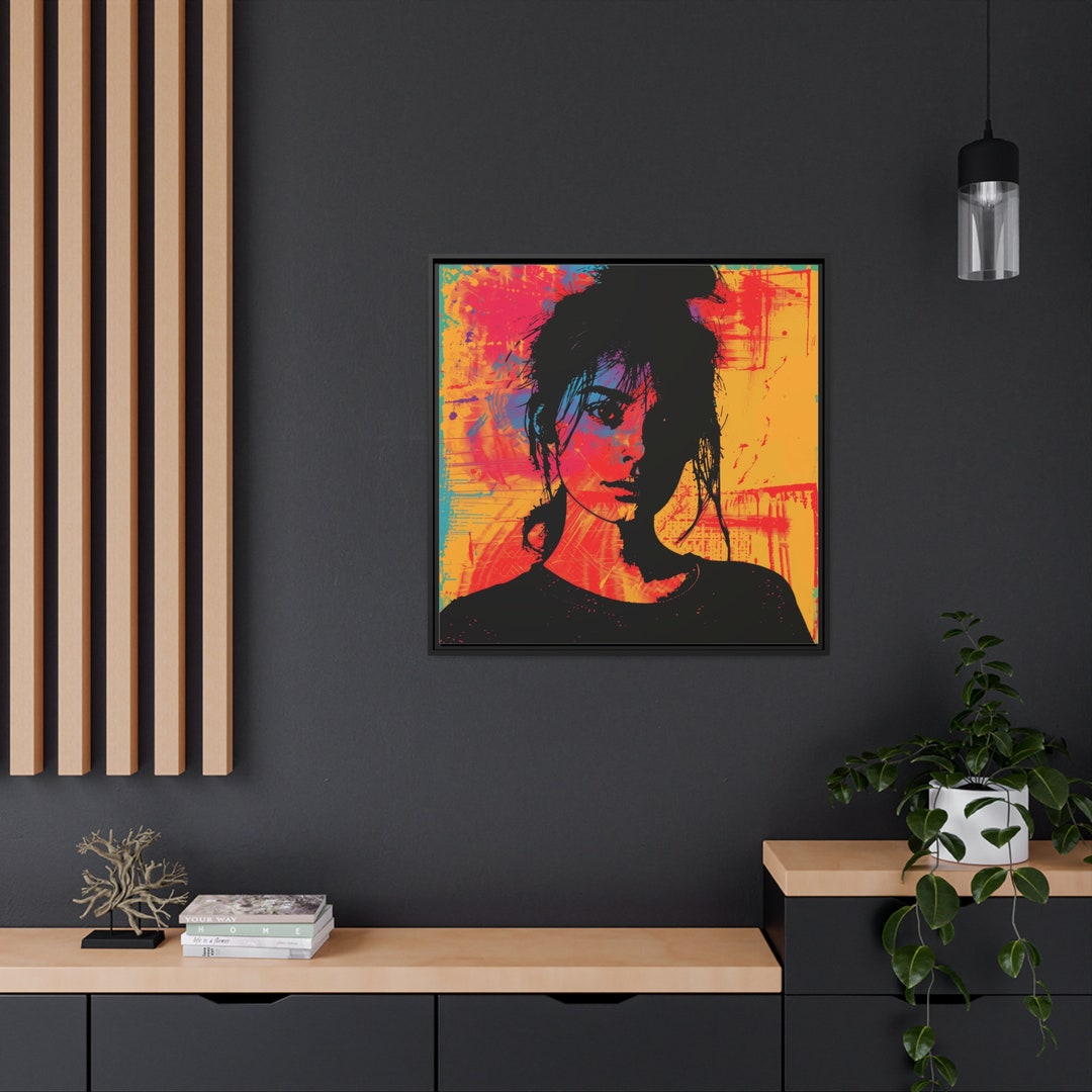 Pop Art Print Wall Art, Pop Culture Wall Art Prints, Pop Art Canvas ...