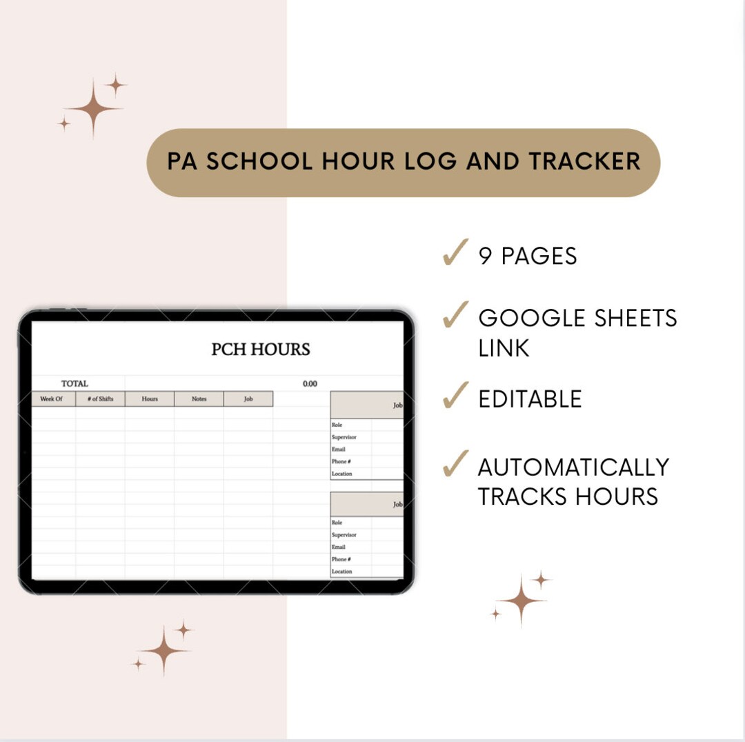 Pre-physician Assistant School Tracker: PCH, Volunteer, Shadowing ...
