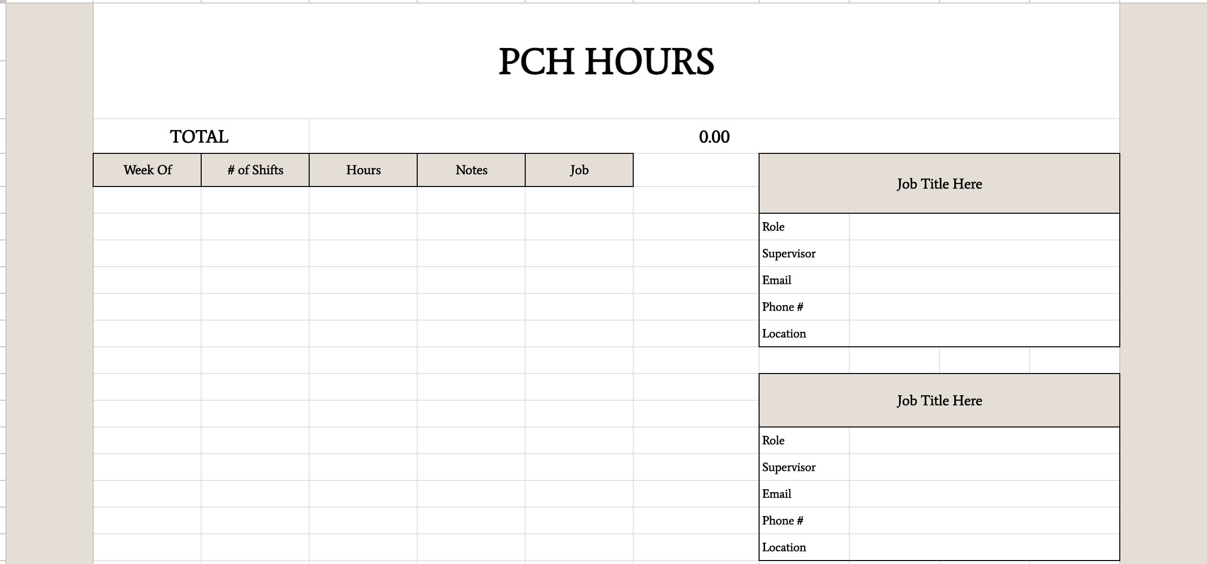 Pre-physician Assistant School Tracker: PCH, Volunteer, Shadowing ...
