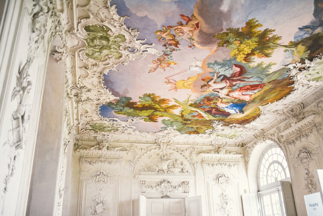 Nymphenburg Palace Ceiling Munich | Gorgeous European Ceiling From ...