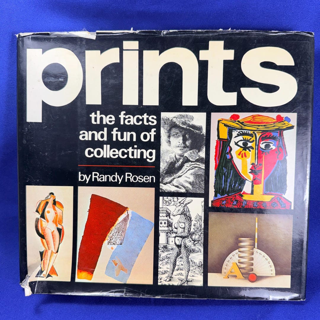 Prints: the Facts and Fun of Collecting Book by Randy Rosen (c1978 ...