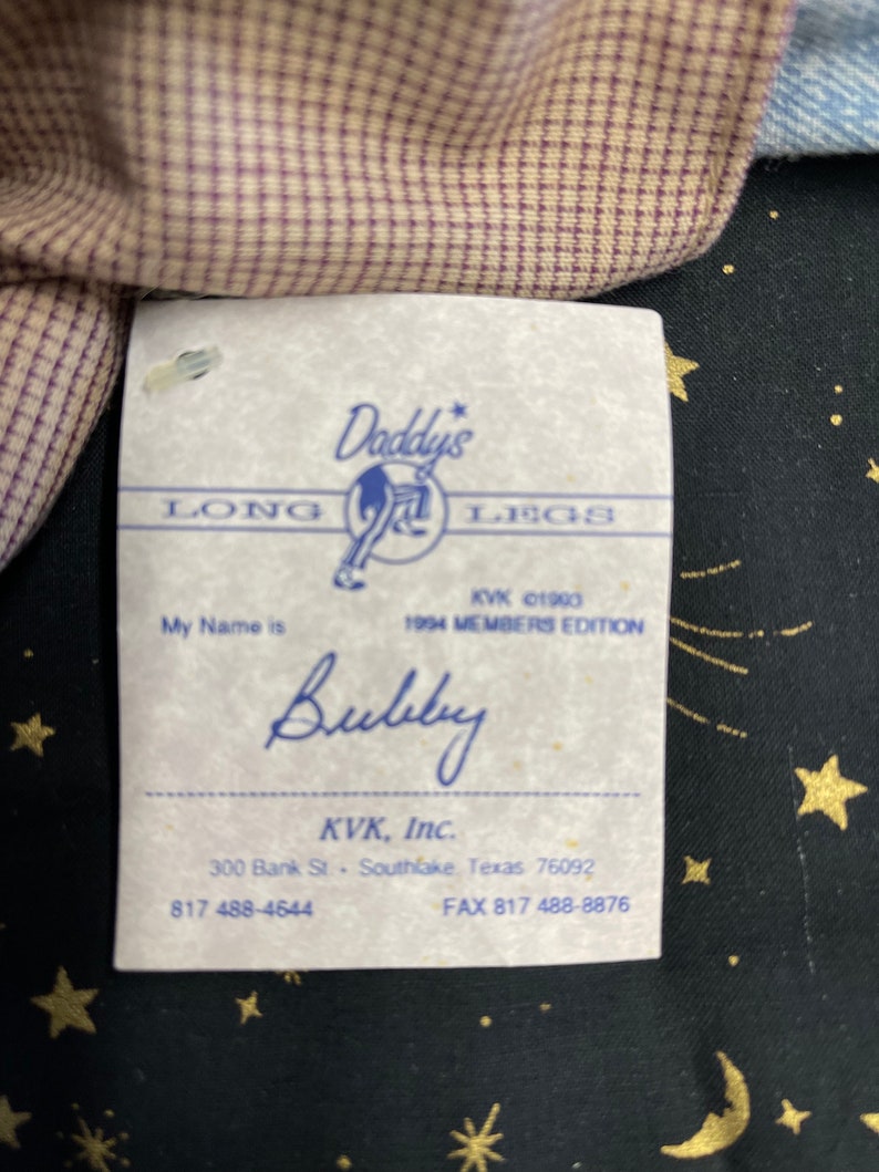 Bubby DML94A Daddy's Long Legs Legs African American Collectors Doll - Etsy