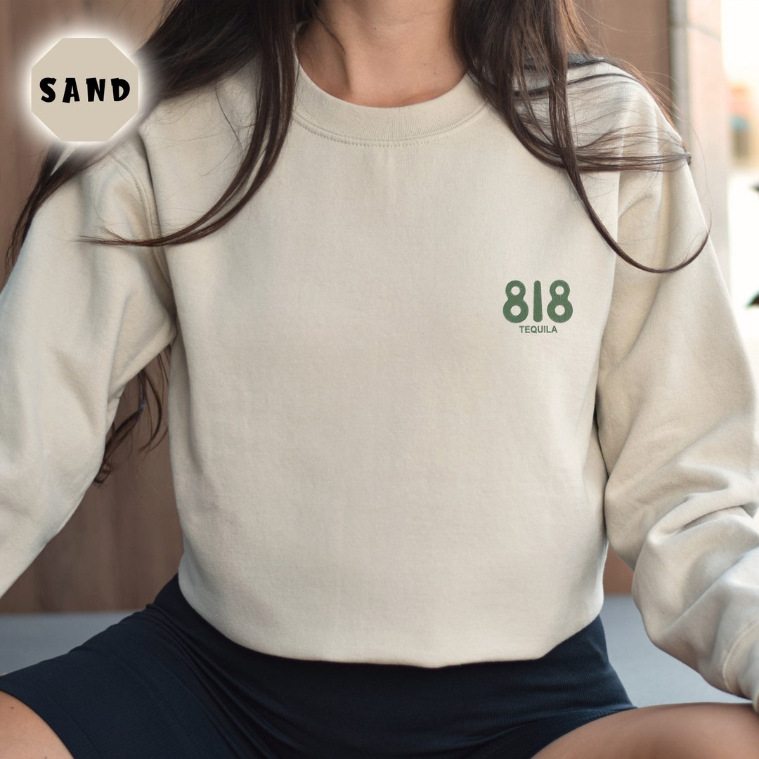 Embroidered 818 Tequila Sweatshirt, Kendall Festival Cherry LA Baby ...