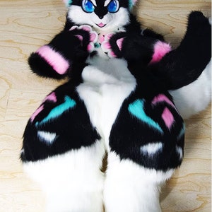 Personalized Furry Fursuit Set: Custom Cosplay Costume. Kemono Fursuit ...