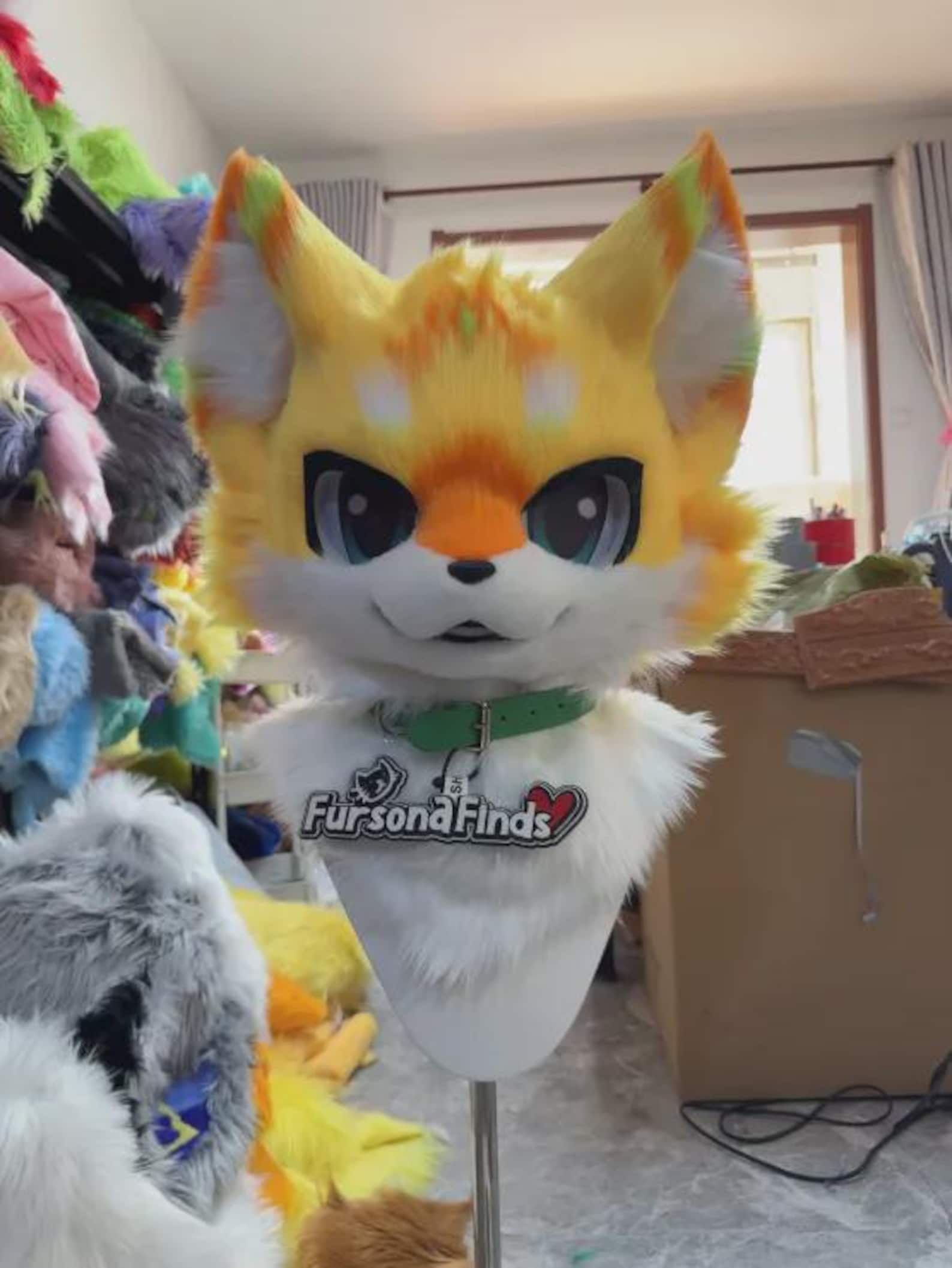 Custom Fursuit Head: Custom Kemono Fursona. Choose Colors and Patterns ...