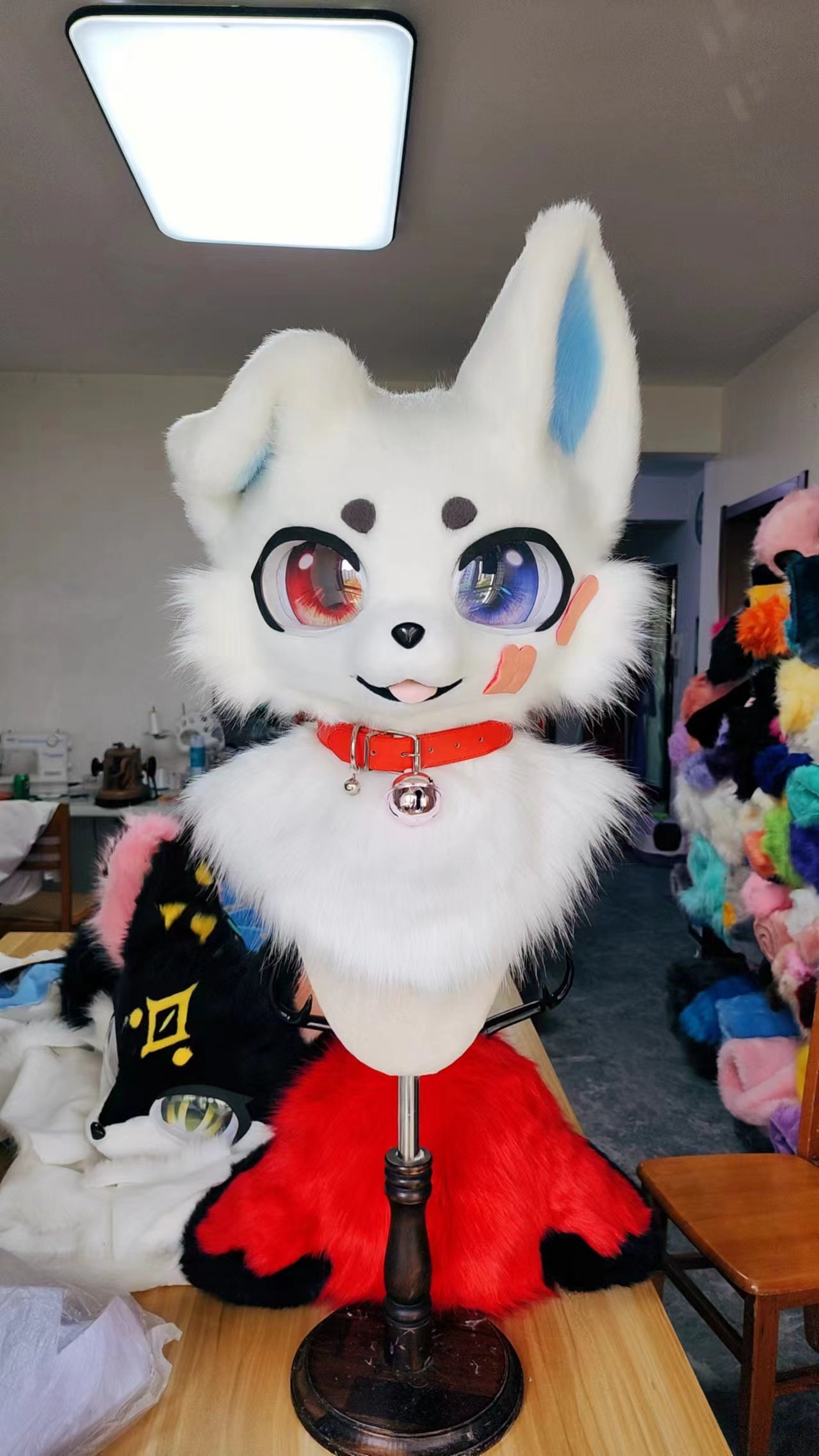 Fursuit Headpiece: Custom Head, Anime Kemono Style. Choose Colors and ...