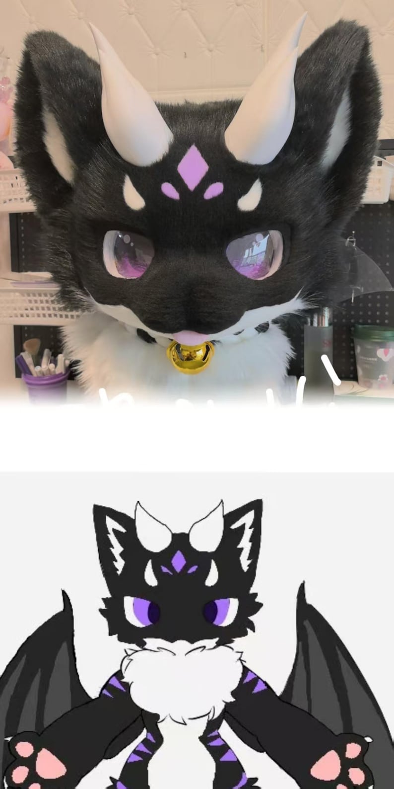 Custom Kemono Fursuit: Full Body Furry Cosplay - Etsy
