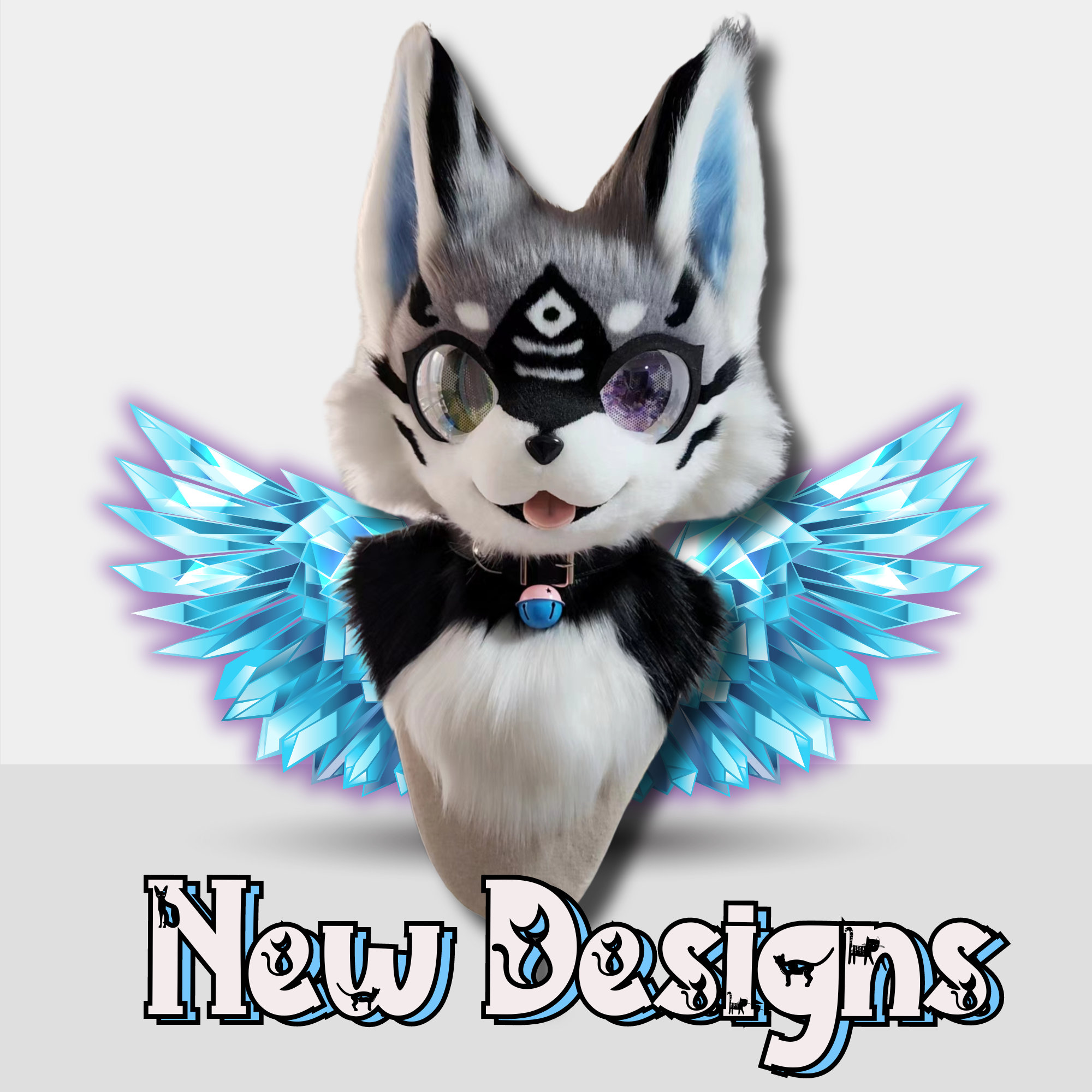 Customizable Handmade Fursuit Headpiece Kemono Furry Animal Head. New ...