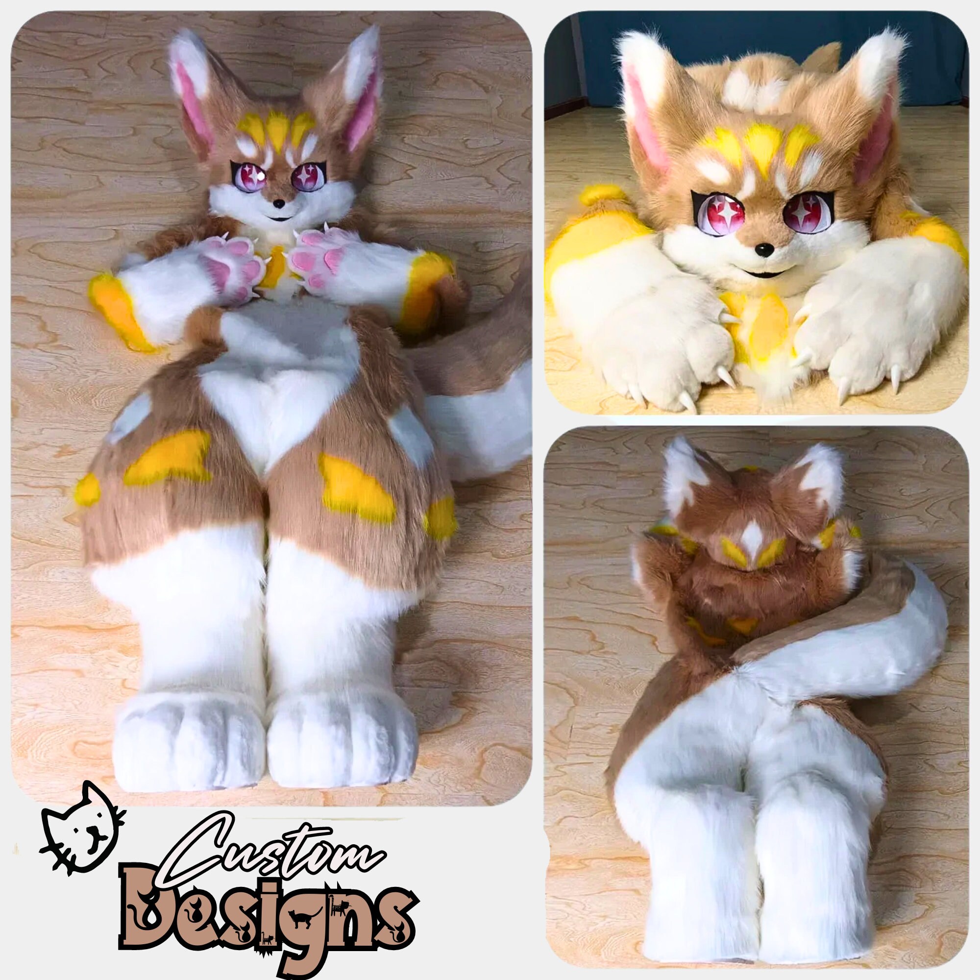 Personalized Kemono Fursuit, Full Suit Fursona, Premier Fursuit Maker, Faux Fur, Commission ...