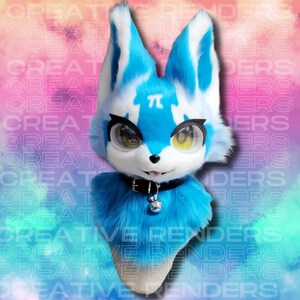 New Design Fursona Head Piece, Fursuit Furry Unique, Cosplay, Kemono ...