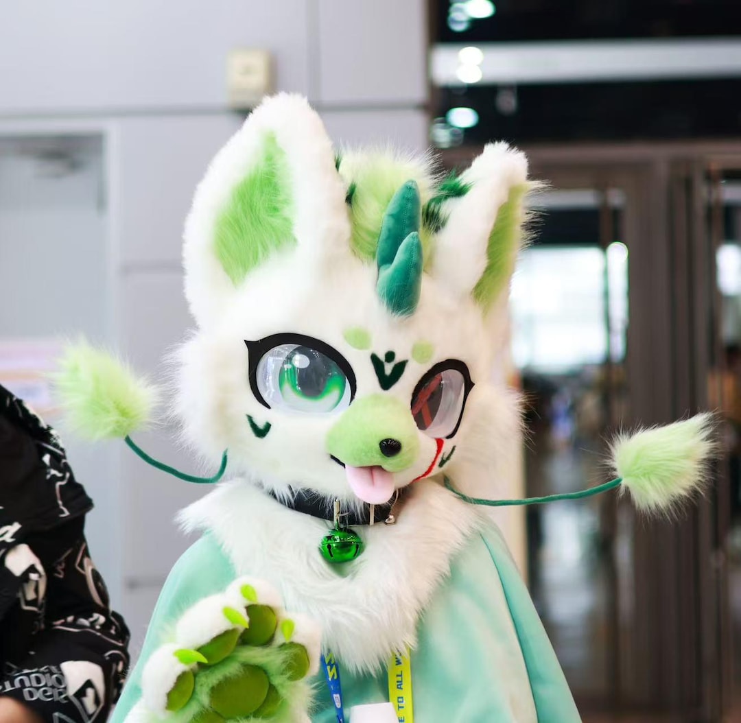 Custom Fursona Headpiece: Handmade Furry Cosplay Head - Etsy UK