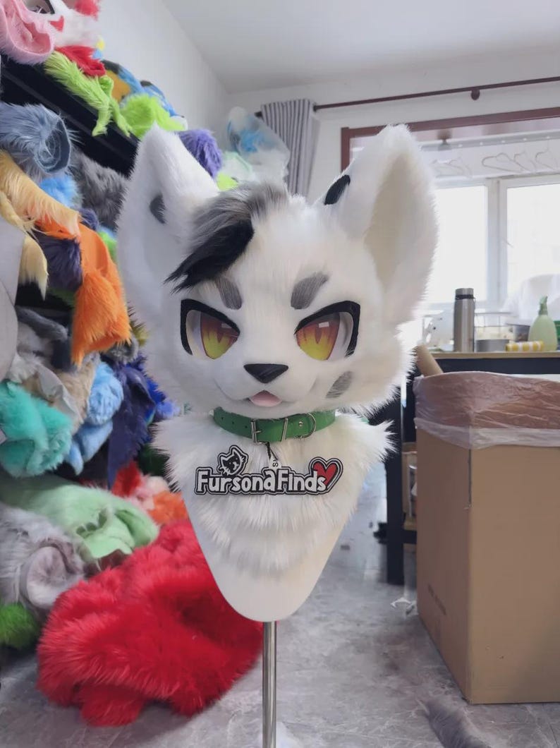 Custom Fursuit Head: Custom Kemono Fursona. Choose Colors and Patterns ...