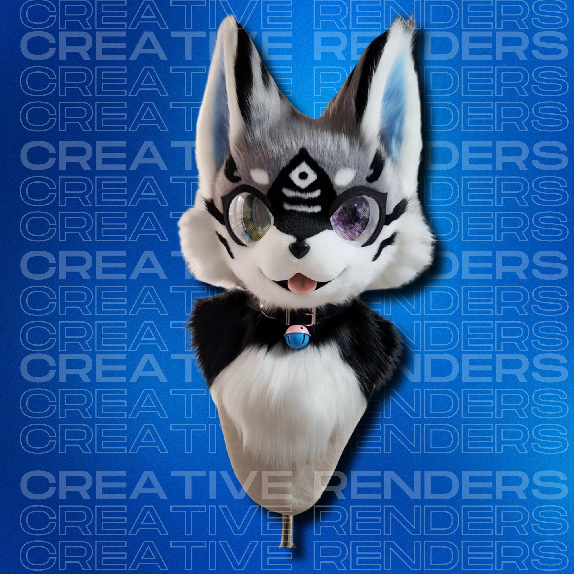 Complete Fursuit Head, Cosplay, Fursuit, ,kemono, Head Furry, Fur Mask ...