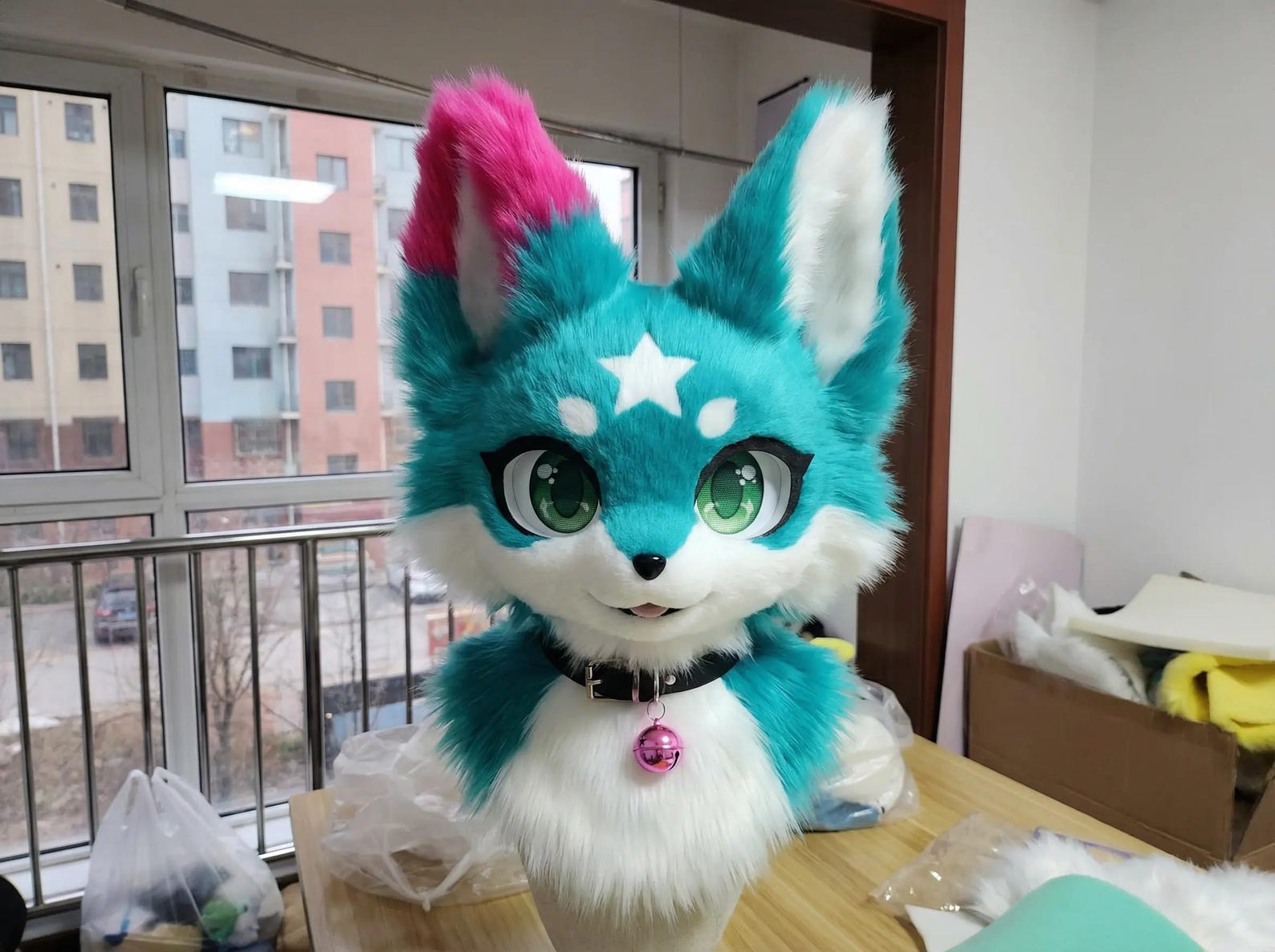 Custom Fursuit Head: Custom Kemono Fursona. Choose Colors and Patterns ...
