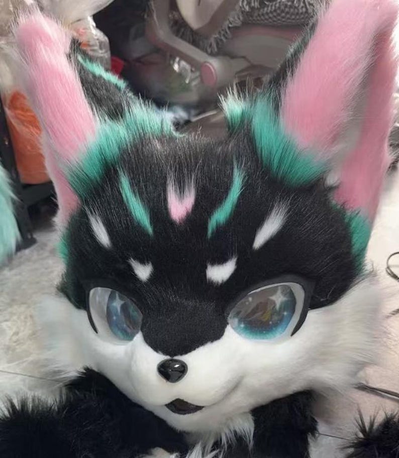 Custom Colors Fursuit Commission: Kemono Furry Costume With Paws, Tail ...