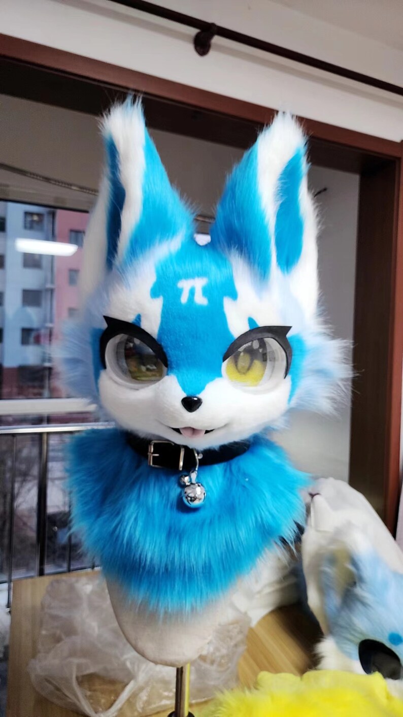 Fursuit Headpiece: Custom Head, Anime Kemono Style. Choose Colors and ...