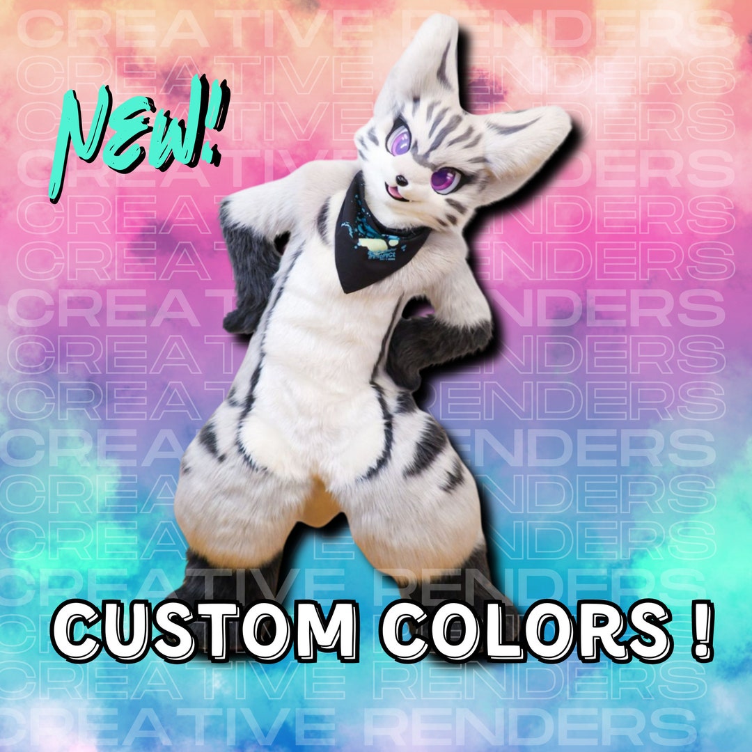 Cuerpo completo Fursuit Furry Commission Complete Fursona, Kemono ...