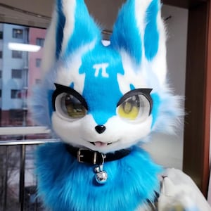 Head Kemono Style Custom Furry Headpiece. Change Colors and Patters to ...