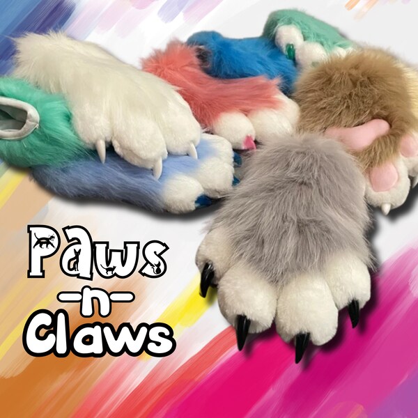 Furry Paws - Etsy