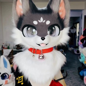 Head Kemono Style Custom Furry Headpiece. Change Colors and Patters to ...