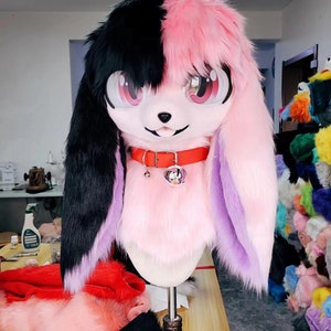 Head Kemono Style Custom Furry Headpiece. Change Colors and Patters to ...