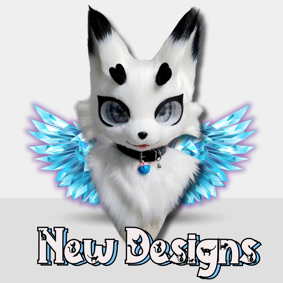 Customizable Handmade Fursuit Headpiece Kemono Furry Animal Head. New ...