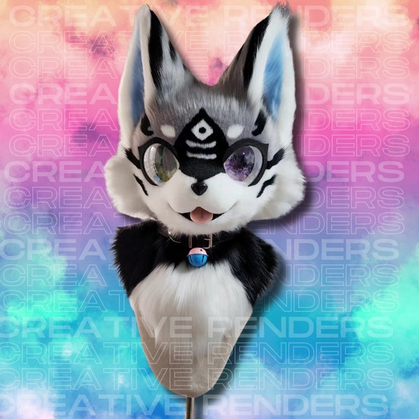 Furry Fox Mask - Etsy